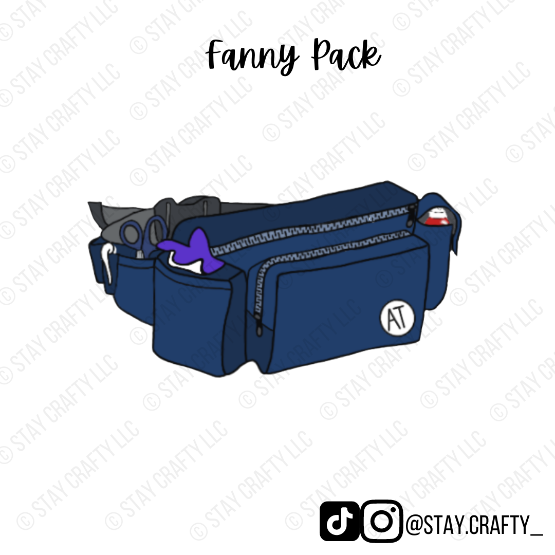 Fanny Pack - Sticker – Stay Crafty